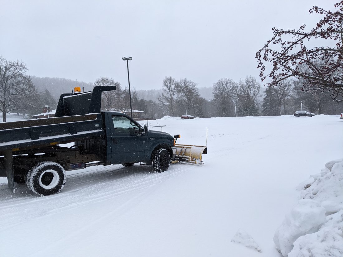 Snowy, Icy Weather Forces Change In Sunday News-Register Production ...